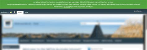 Create A Notification Banner On Top Of Every Page In A Sharepoint 2010