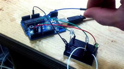 Arduino Touch Lamp Using A Capacitive Touch Sensor Algorithm An LED YouTube