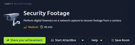 Tryhackme — Security Footage Walkthrough By Sayee Jul 2025 Medium