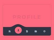 Material Design Sliding Tab Menu With JQuery And CSS Free JQuery Plugins