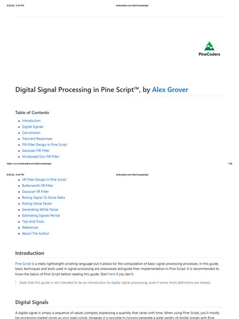 Techniques Dsp Pdf