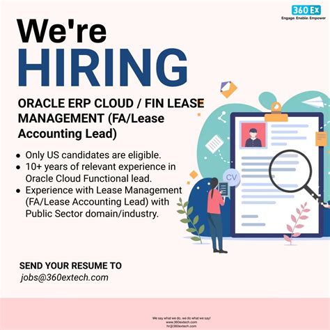 360ex Technologies On Linkedin Oracle Consulting Careeropportunity Makeadifference Hiring…
