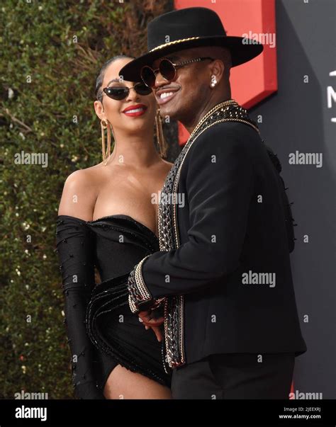 Los Angeles Usa 26th June 2022 L R Crystal Smith And Ne Yo