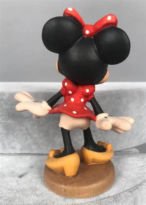 Conrad Moroder Minnie Mouse Hand Carved Figure 5 Tall Italy