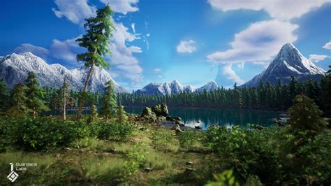 Norway Spruce Tree Pack Picea Abies Asset Cloud