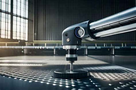 Premium Photo Robot Arm Cnc Automation Handling System For Industrial Manufacturing