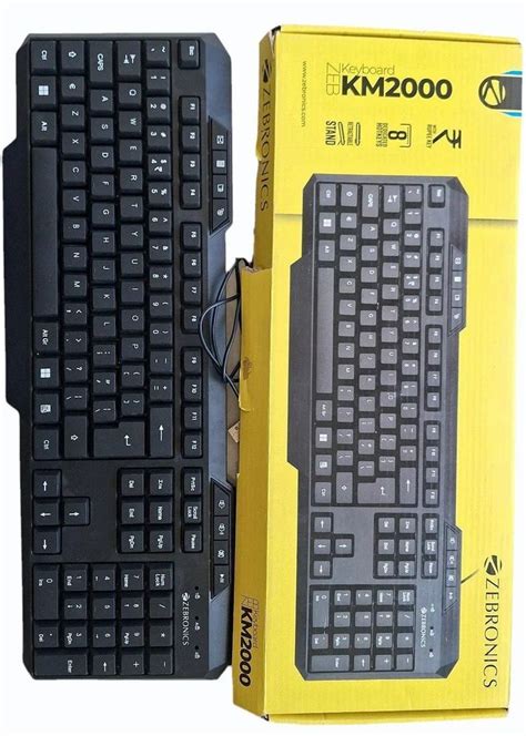 Wired Zeb Km2000 Zebronics Usb Keyboard At ₹ 249piece In Balotra Id