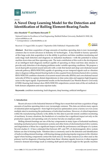 pdf a novel deep learning model for the detection and identification