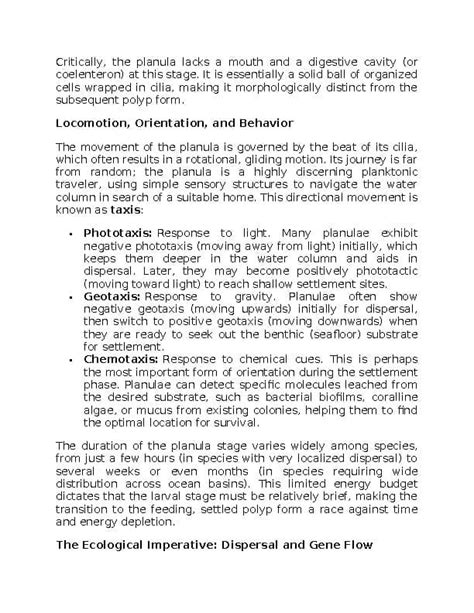 Planula In Marine Sciences Sub Plan Classwork Homework By The Stem Center
