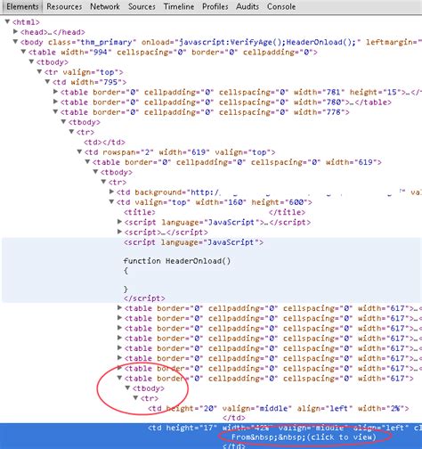 Perl Does HTML TreeBuilder Somehow Scrunch Together All The Table Elements That Are Nested