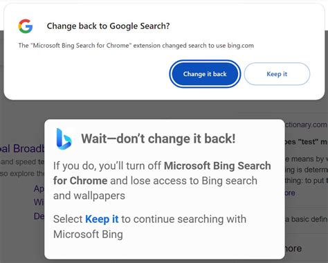 Microsoft Again Bothers Chrome Users With Bing Popup Ads In Windows