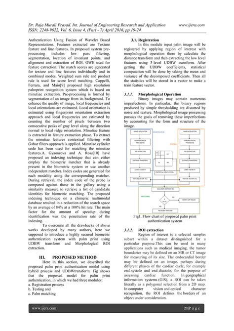 Highly Secured Bio Metric Authentication Model With Palm Print Identification Pdf