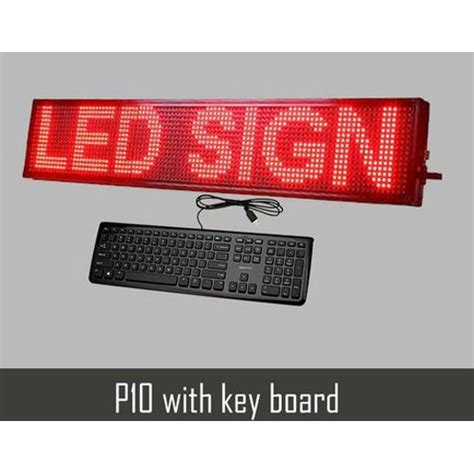 LED Programmable Display Board With Keyboard At Rs 3000 Square Feet LED Displays In Coimbatore