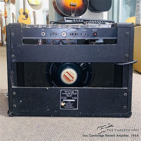 Vox Cambridge Reverb Amplifier 1965 Used The Twelfth Fret