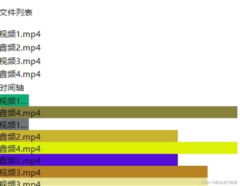 【javascript】拖拽实现，列表互相拖拽，时间轴拖拽，原生draggable实现 Csdn博客