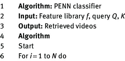 Algorithm Of The PENN Classifier Download Scientific Diagram