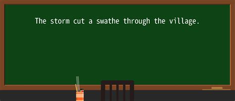 【英语单词】彻底解释“cut A Swathe Through”！ 含义、用法、例句、如何记忆 おもしろい英文法