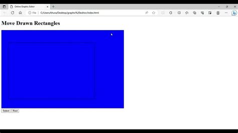 How To Draw And Move Rectangles With Mouse In Html Svg A Step By Step