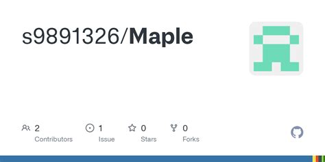 GitHub S Maple