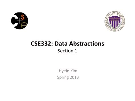 Ppt Cse332 Data Abstractions Section 1 Powerpoint Presentation Free
