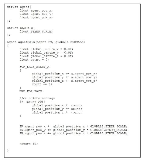 A Simple Agent Script Using Abgpu Scripting Agentspecificationan Agent