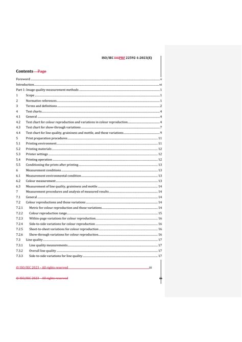 ISO IEC PRF Office Equipment Print Quality Measurement Methods For Colour Prints Part