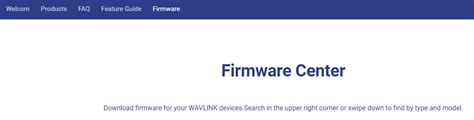 How To Upgrade Router Firmware WAVLINK ROUTER Docs