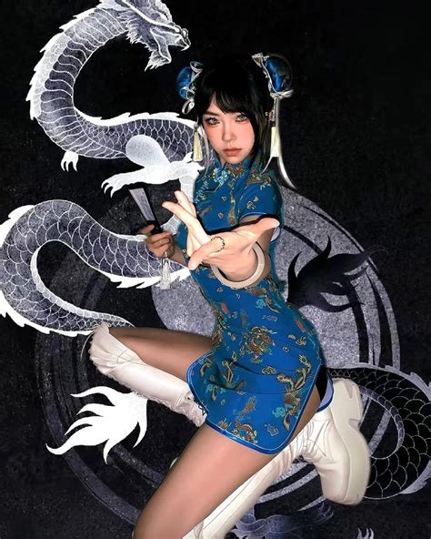 188 ảnh Chun Li Cosplay đẹp Gợi Cảm Khiến Fan Mê Mẩn