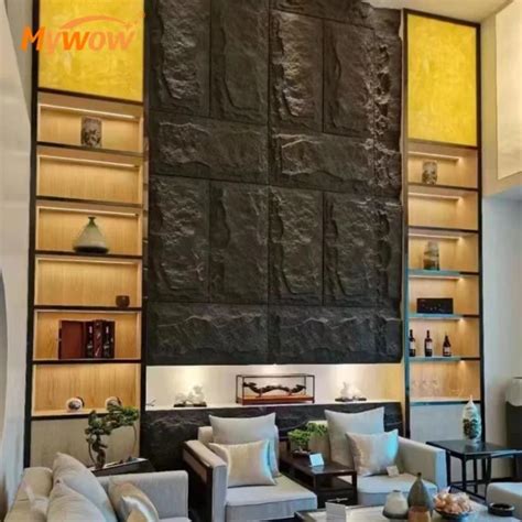 Factory Price Lightweight Wall Cladding Artificial Stone Pu Stone Wall Panel China Pu Stone