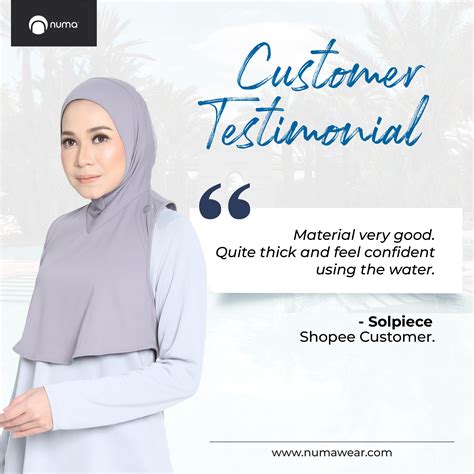 AQUA Swim Hijab in Grey – numa | modest active wear