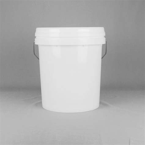 14l Polypropylene Empty Fertilizer Bucket Plastic Beach Bucket Stackable