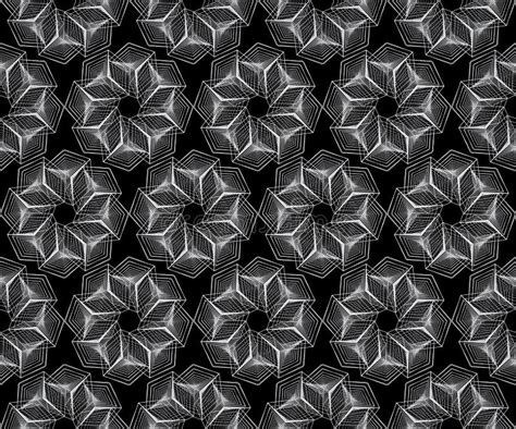 Abstract Seamless Background Geometric Pattern Stock Vector