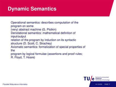 Generic Language Technology 2is15 Dynamic Semantics Ppt Download