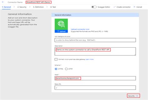 Call SharePoint REST API In A Custom Connector Power Apps Power
