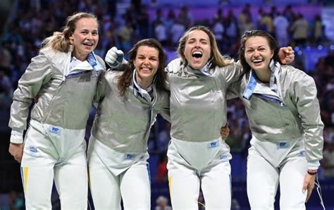 Команда шаблісток України виборола золоту медаль на Олімпіаді 2024 Читайте на Ukr Net