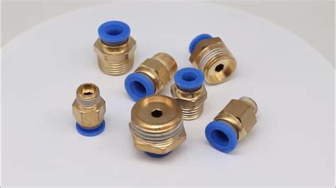 에어실린더 공압 실린더 압축 공기 호스 커넥터 M5 18 14 38 12 나사 푸시 인 퀵 릴리스 피팅 4mm 6mm