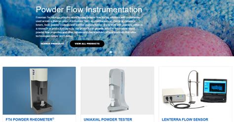 Freeman Technology Unveils New Powder Testing Resources