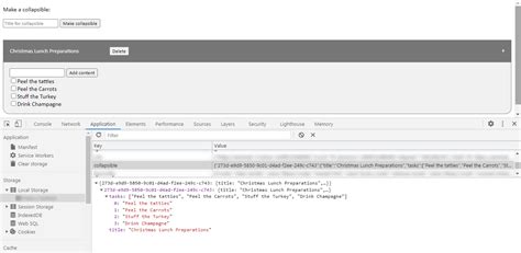 Javascript Store User Inputs In Specific Array In Local Storage