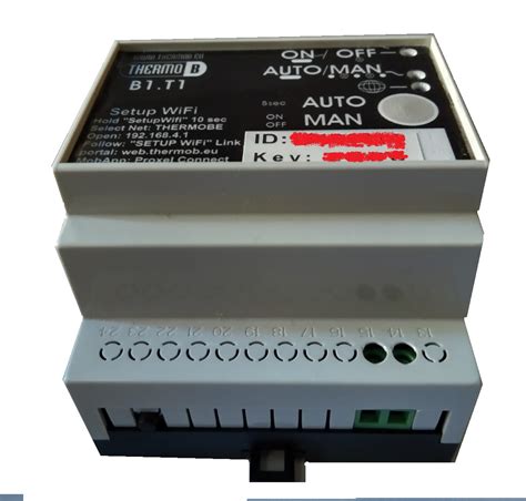 WiFi управление на бойлер или Интернет термостат за отопление с жичен ...