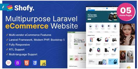 Shofy Ecommerce And Multivendor Marketplace Laravel Platform Designbd Web Design And