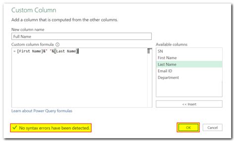 Learn Excel Effortlessly Merge Columns In Power Query A Step By Step Guide