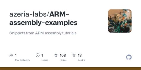 GitHub Azeria Labs ARM Assembly Examples Snippets From ARM Assembly Tutorials