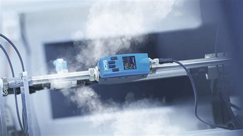 Sick Ftmg Compressed Air Flow Meter With Leakage Detection Ztf Lāsma