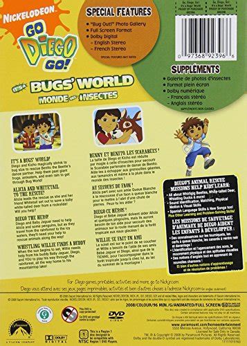 Go Diego Go Its A Bugs World Dvd Used Id Shop Ca