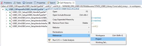 Regex Filter Eclipses Open Call Hierarchy To Just My Company
