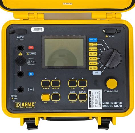 Aemc Instruments Model 5070 Rpm Test Equipment Solutions Inc