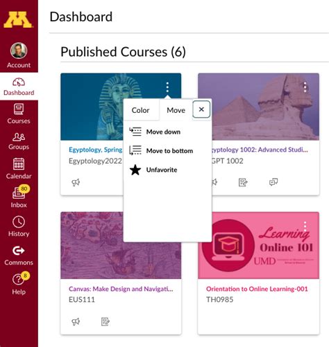 Organize Your Canvas Dashboard