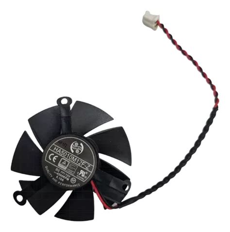 Cooler Ventoinha Placa Vídeo 45mm Ha5010m12f Z Dc12v 2pinos Mercadolivre