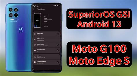 Instalei A GSI Da SuperiorOS Android No Moto G YouTube