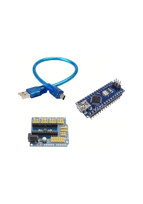 Arduino Ikili Set Klon Arduino Nano Ch340 Çip Nano Shield Fiyatları Ve